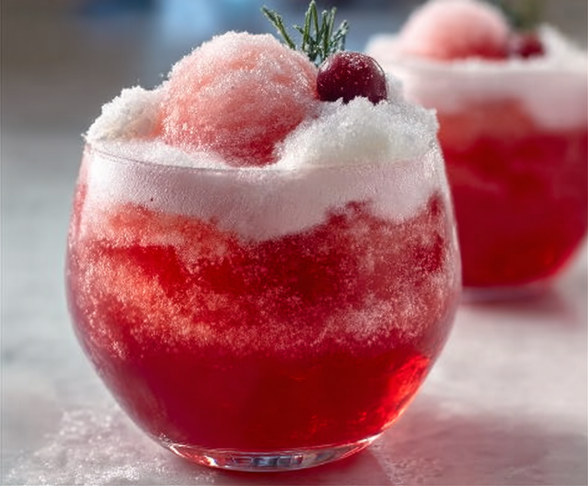 Easy Santa Snowball Punch Recipe